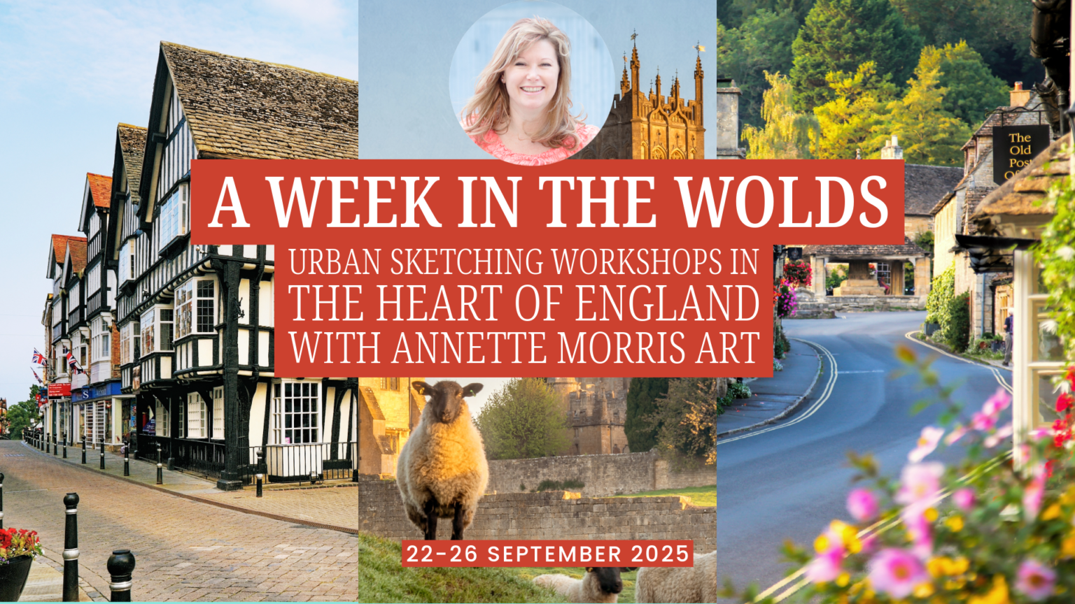 A Week in the Wolds – Urban Sketching in the Heart of England | Annette ...